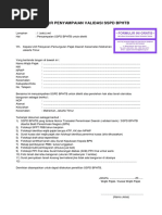 Blangko BPHTB Verifikasi Waris | PDF