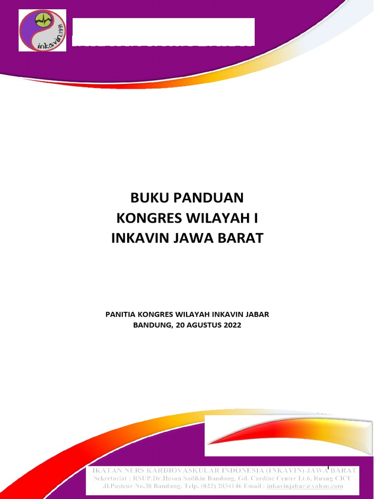 Kongres INKAVIN Jabar 2022: Panduan Lengkap | PDF