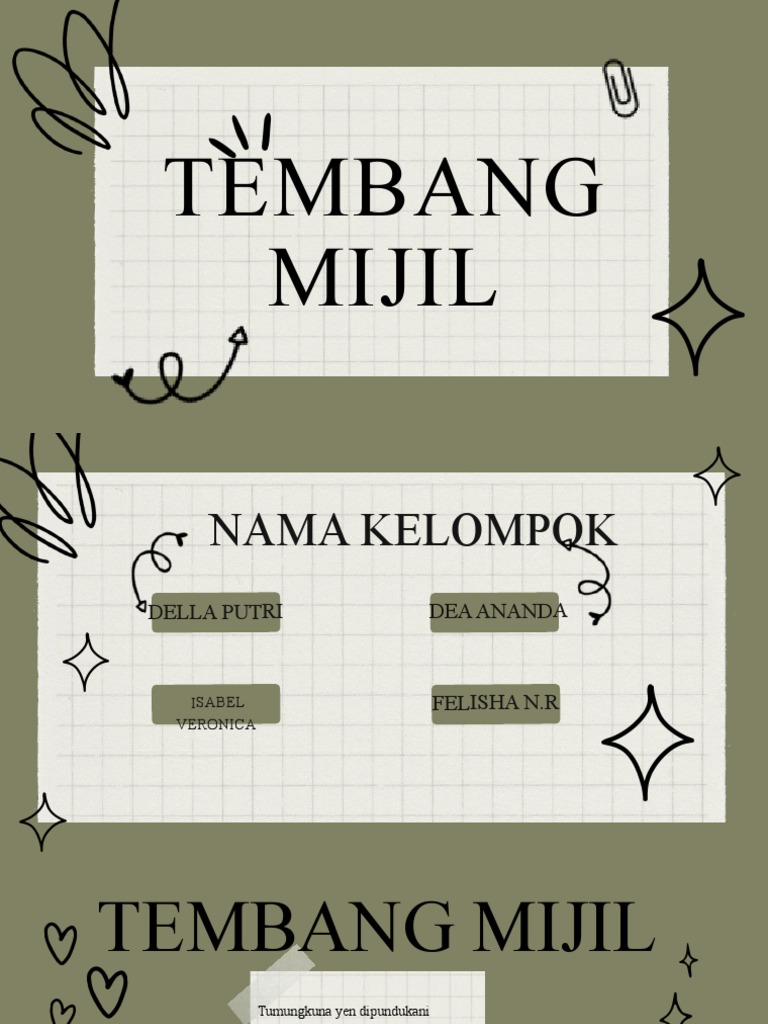 Tembang Mijil | PDF