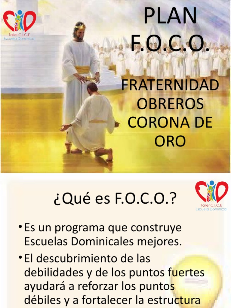 Plan Foco | PDF | Escuela dominical