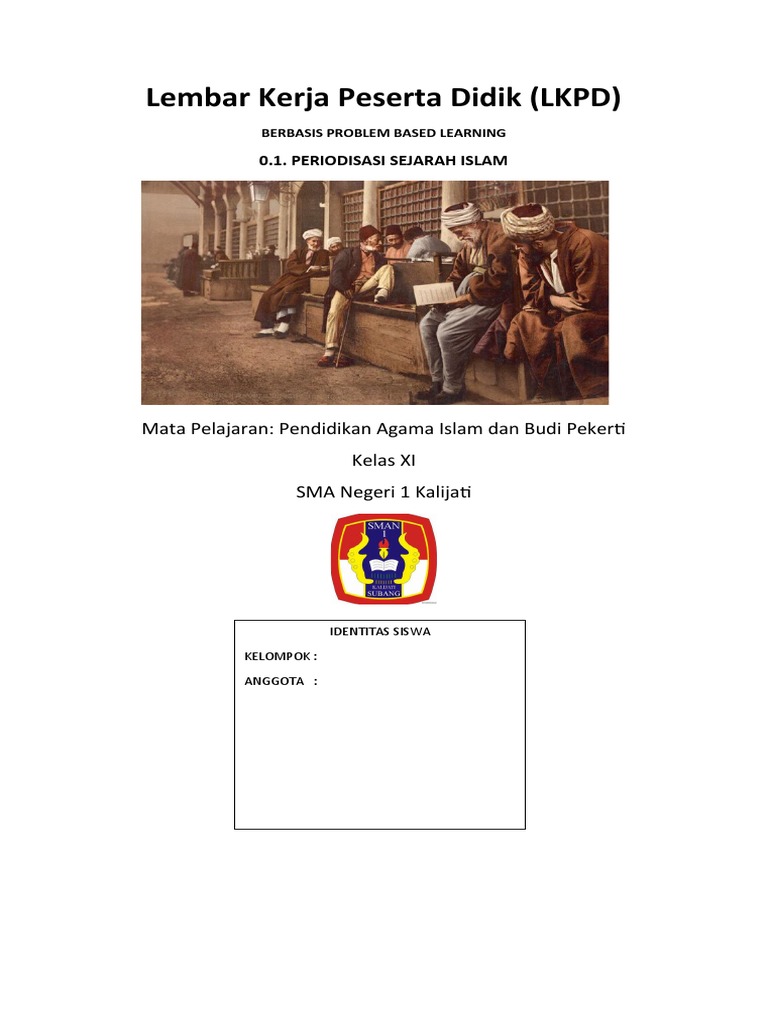 LKPD Sejarah Periodisasi | PDF