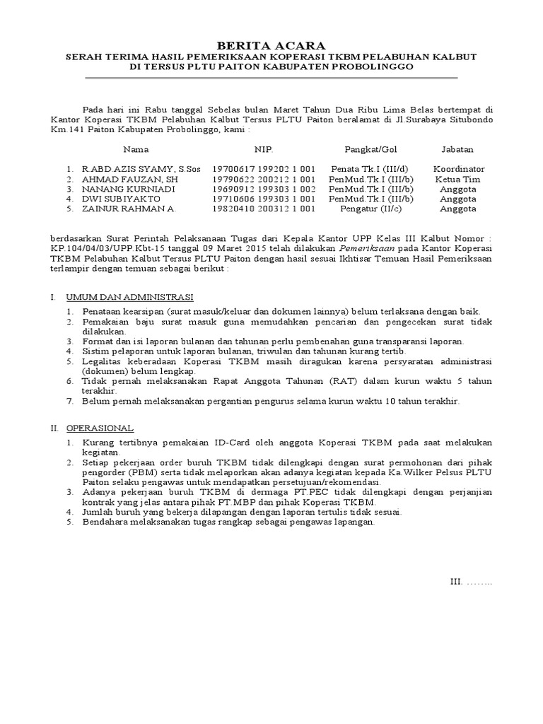 Ba-Audit Kop-Tkbm | PDF Ba-Audit Kop-Tkbm | PDF
