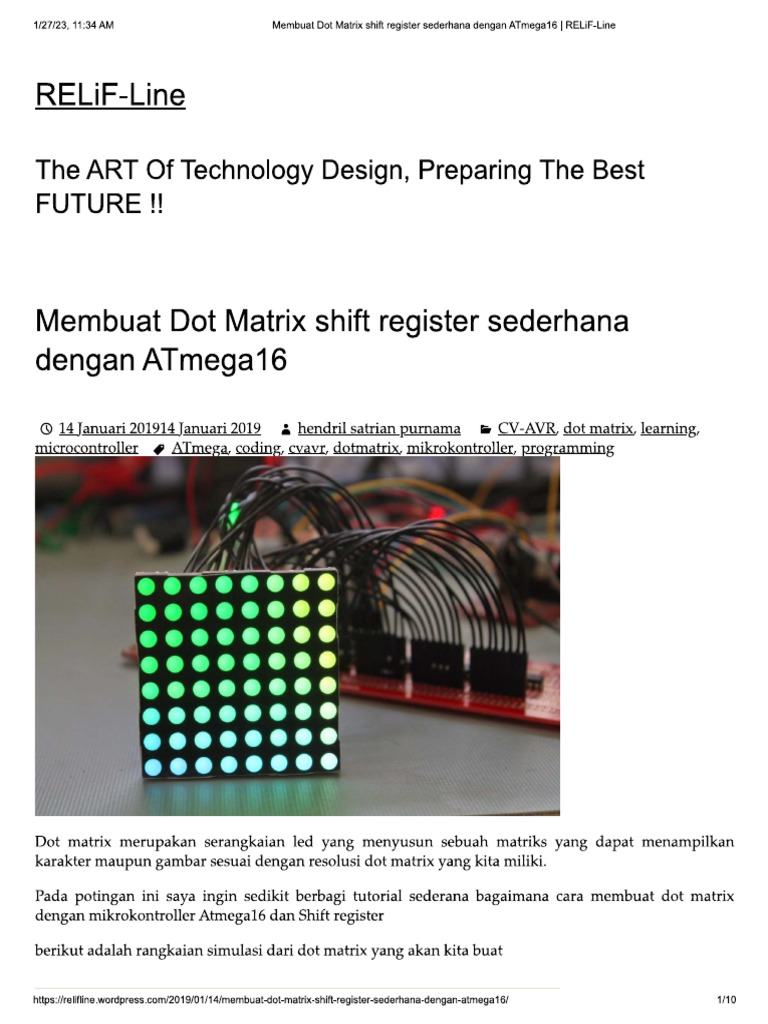 Dot Matrik | PDF
