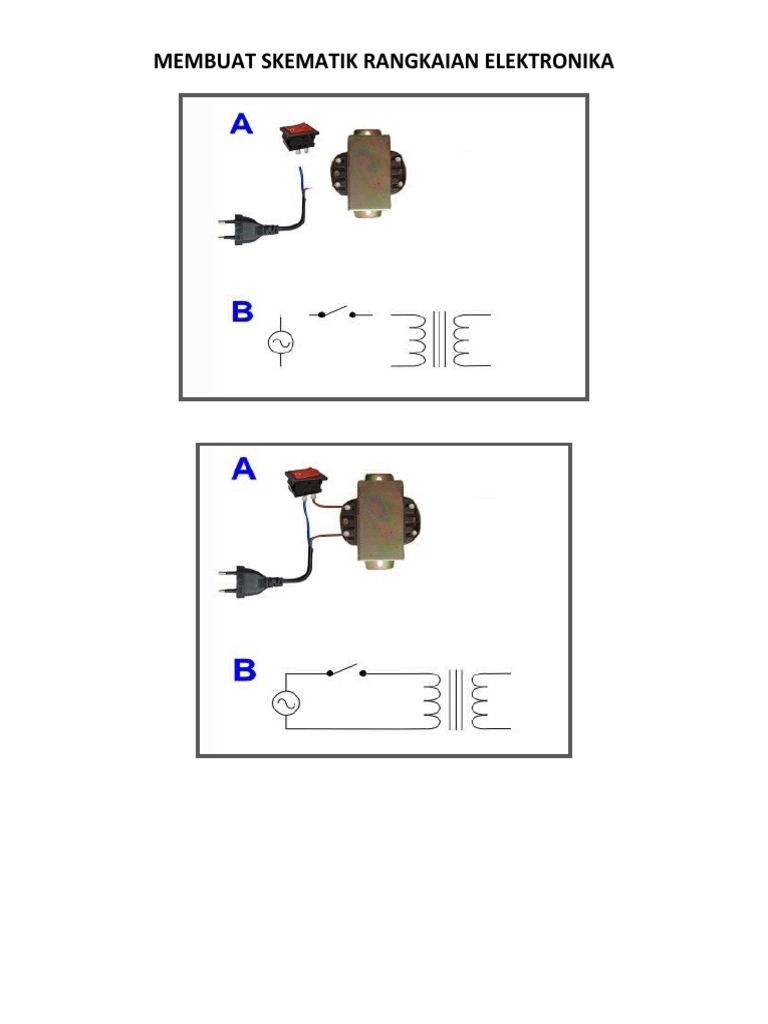 Skematik Rangkaian Elektronika | PDF