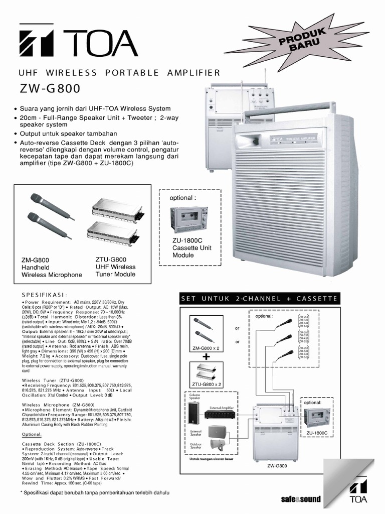 ZW G800 | PDF