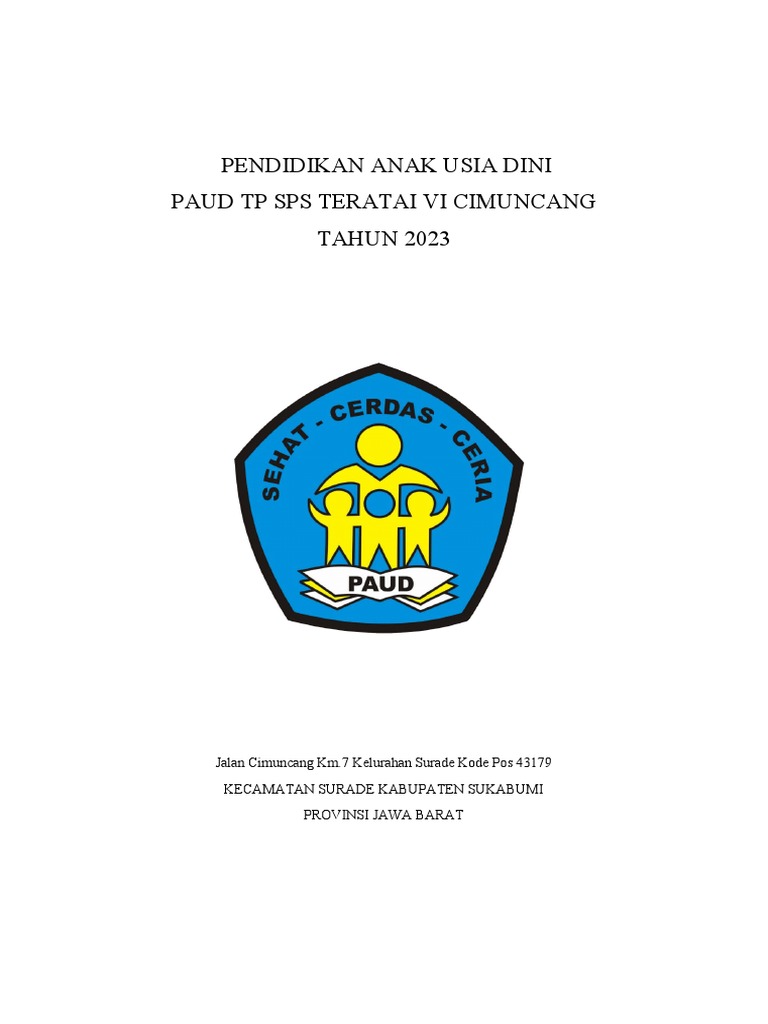 Proposal Paud 2023 | PDF