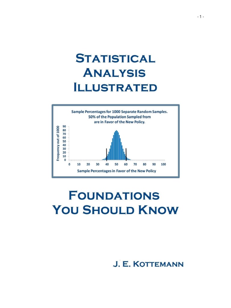 Statistical Analysis Illustrated - Foundations | PDF | Statistics | Standard Error