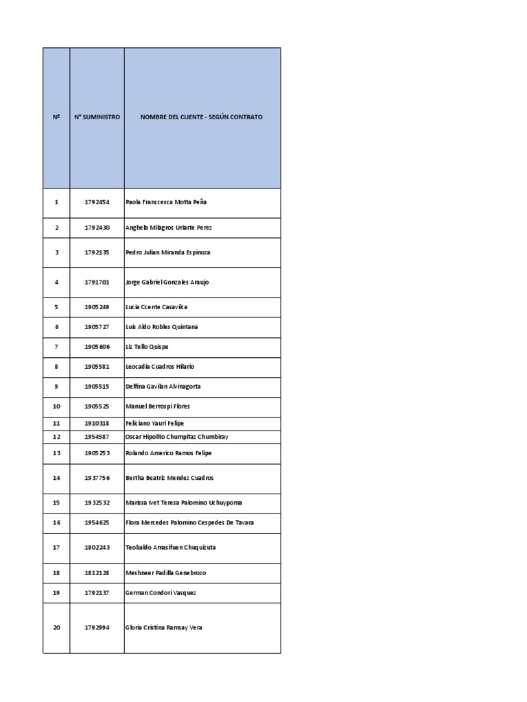 Informe de Data | PDF