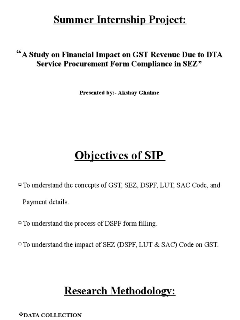 Akshay Ghalme Summer Internship Project Pdf Trade Business