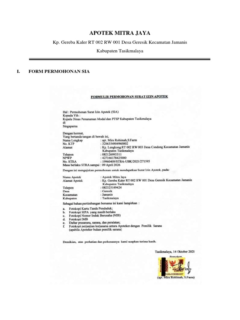 Administrasi Apotek | PDF | Pengembangan Diri