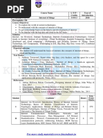 NPTEL Syllabus | PDF | Internet Of Things | Engineering