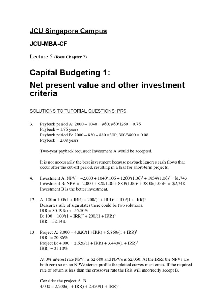 Slths Lect&Tut05 | PDF