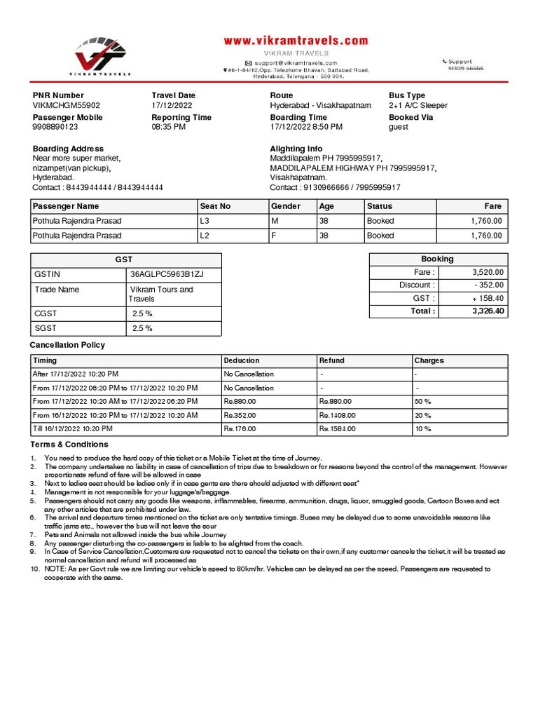Eticket VIKMCHGM55902 | PDF | Land Transport | Public Transport