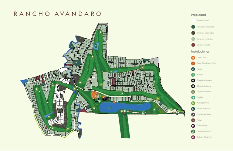 Plano Rancho Avandaro | PDF