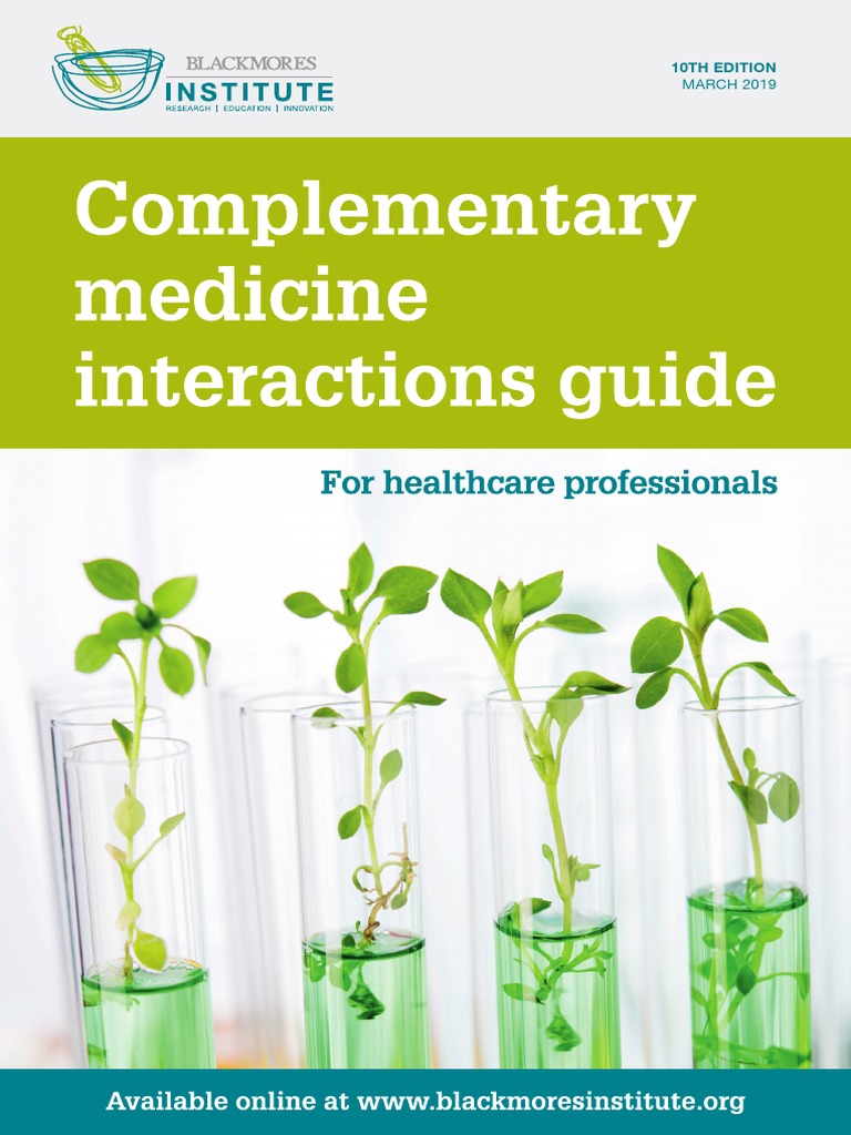 Complementary Medicine Interactions Guide | PDF