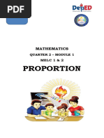 Module 1 Grade 6 Math 2nd Quarter | PDF | Ratio | Teaching Mathematics