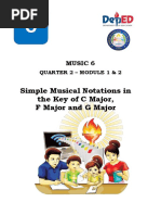 MAPEH 4. Lesson 1 - Notes and Rest | PDF