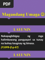 Filipino 10 Q2-W1 - L4 Rihawani | PDF