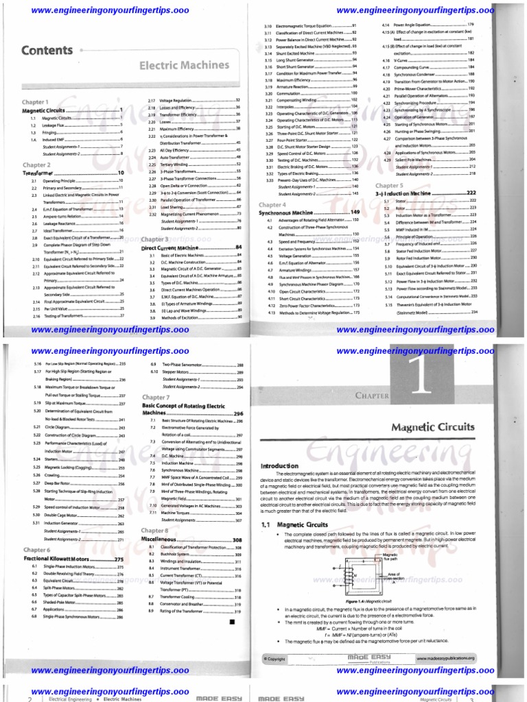 Made Easy Electrical Machine | PDF