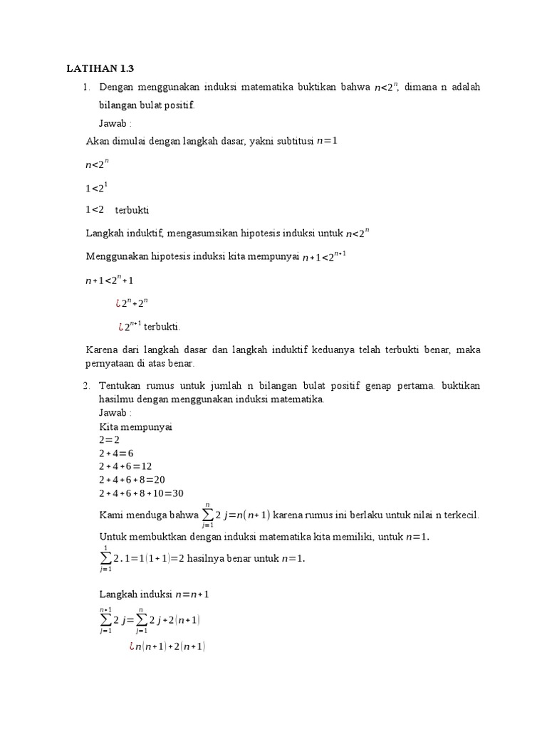 Latihan 1 | PDF