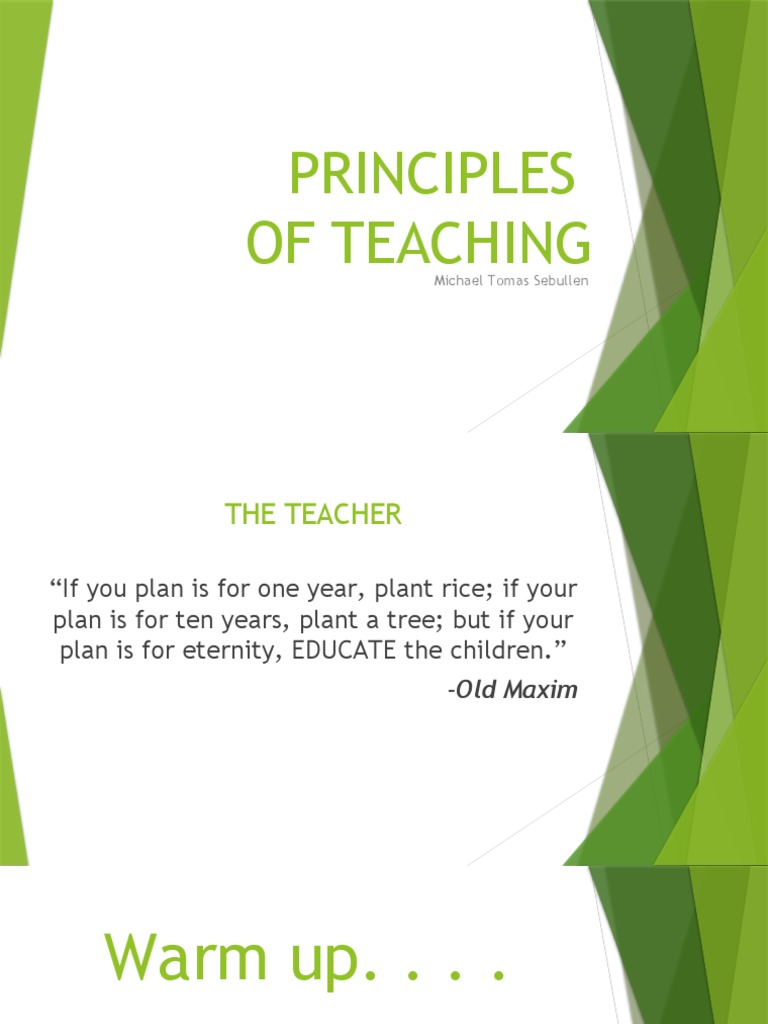 Principles of Teaching Review | PDF | Educational Assessment | Classroom