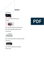 70 Alat dan Perlengkapan Kantor | PDF