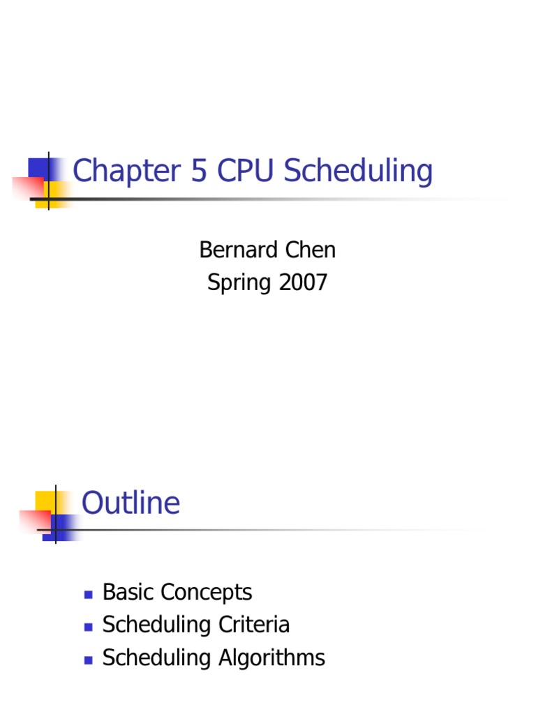 Preemptive and Non Preemptive Scheduling | PDF Preemptive and Non Preemptive Scheduling | PDF