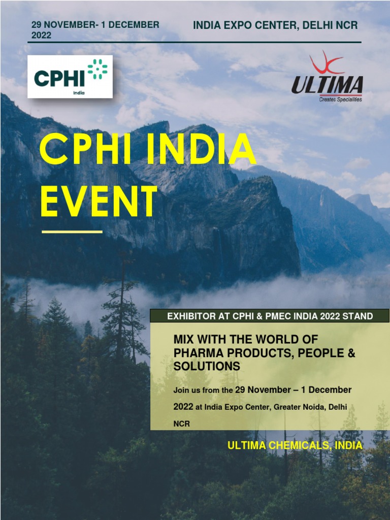 Cphi Ultima Flyer - 1 | PDF | Computers