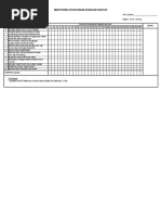 Form Monitoring Kebersihan Toilet | PDF