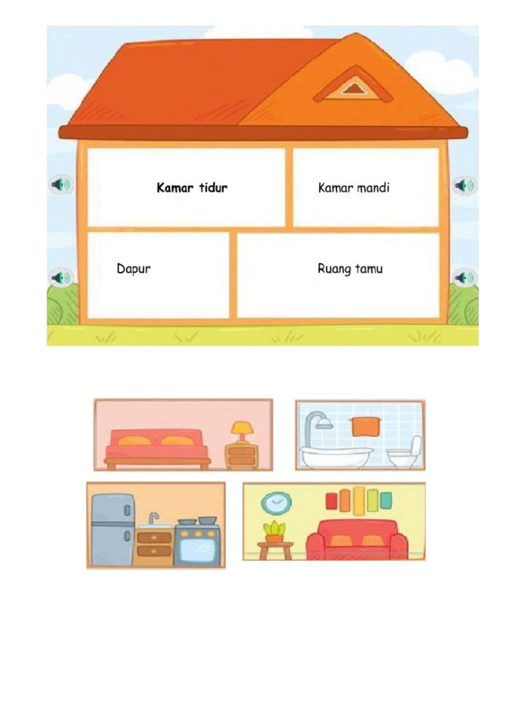 Materi PPKN Fase A Kelas 1 Bagian Rumah Dan Cara Membersihkan | PDF