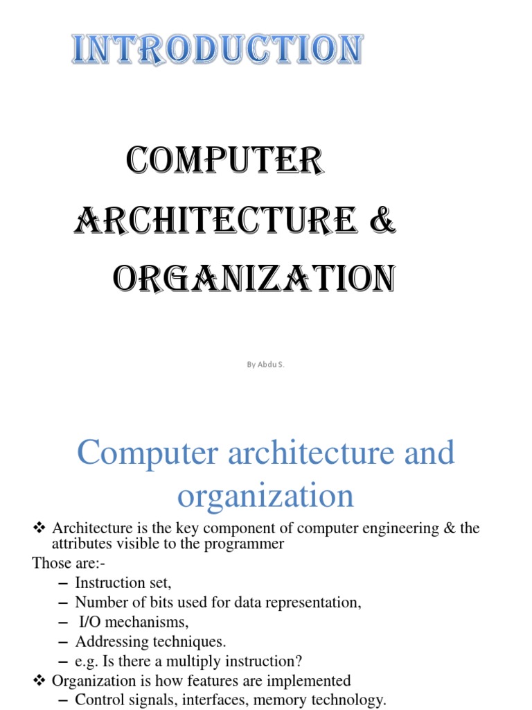 COMPARC Chapter 1-1 | PDF | Central Processing Unit | Integrated Circuit