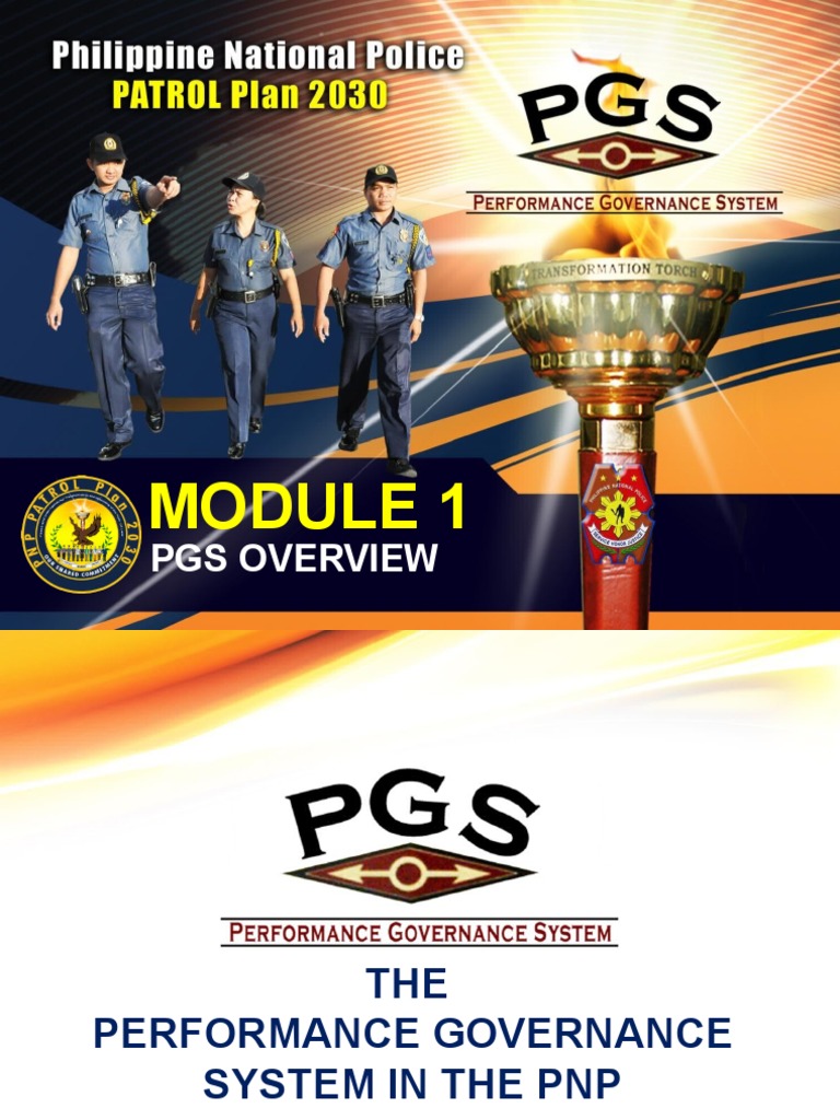 Module 1 Pgs Overview | PDF | Police | Governance