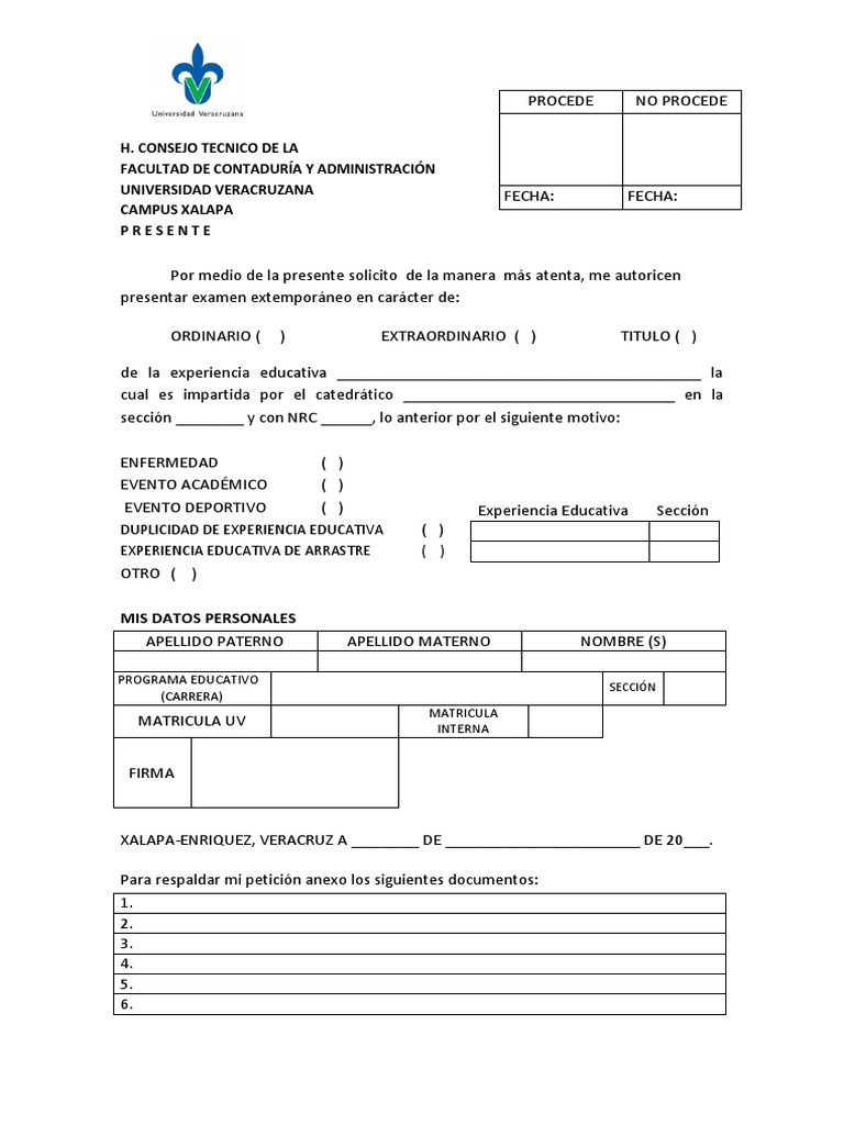 Examen Extemporaneo | PDF