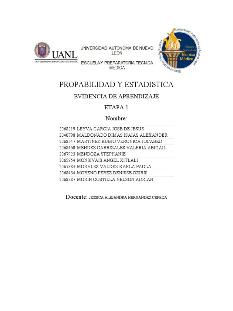 EV ETAPA 1 PyE | PDF