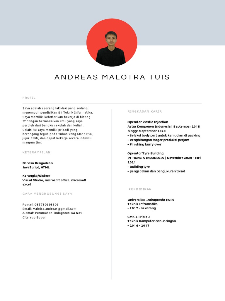 CV Andreas | PDF