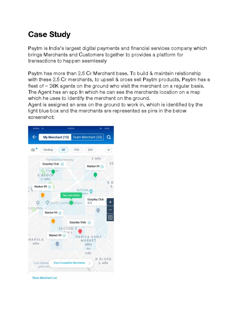Case Study - Paytm | PDF