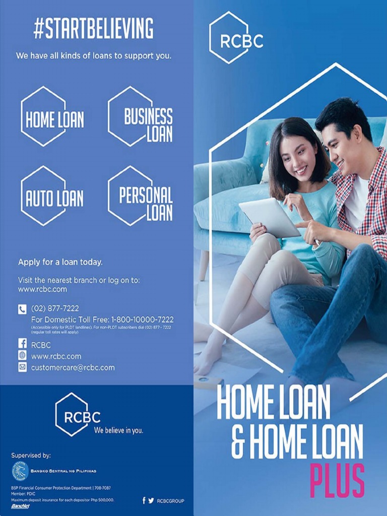 RCBC Home Loan Application | Download Free PDF | Banking | Financial ...