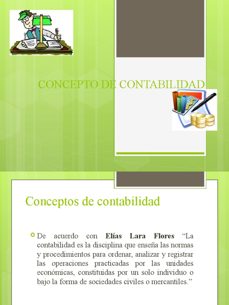 Concepto de Contabilidad | PDF | Contabilidad | Auditoría