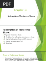 CRR in Preference Share Redemption | PDF | Preferred Stock | Debits And ...