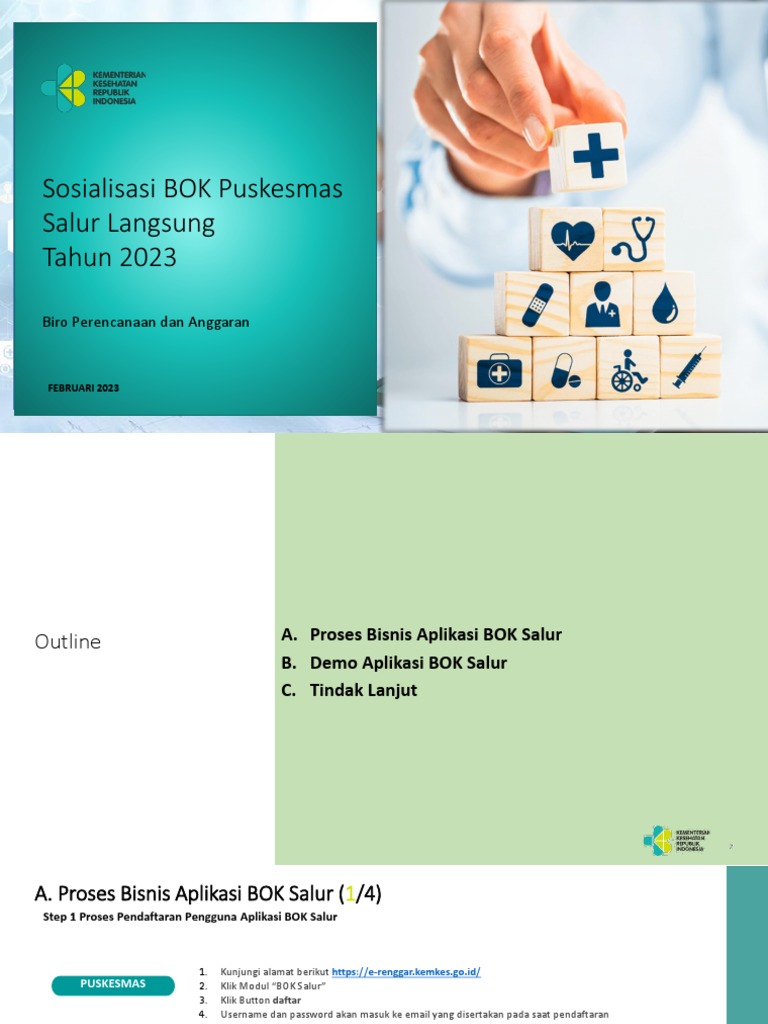 Sosialisasi BOK Salur | PDF