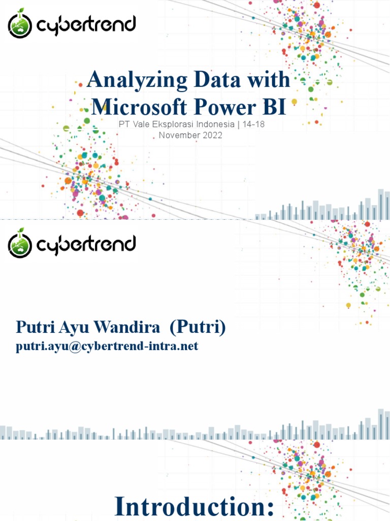 Part 1 - Intro Data Viz & Power BI | PDF | Cloud Computing | Data