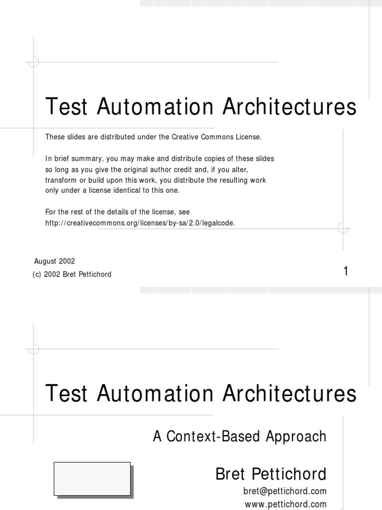 Test Automation Patterns 200207 | PDF | Unit Testing | Test Driven ...
