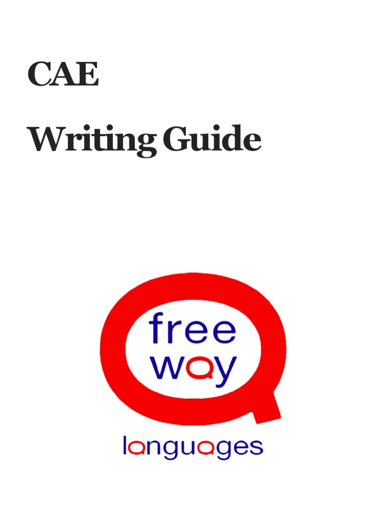 CAE Writing Guide | Download Free PDF | Essays
