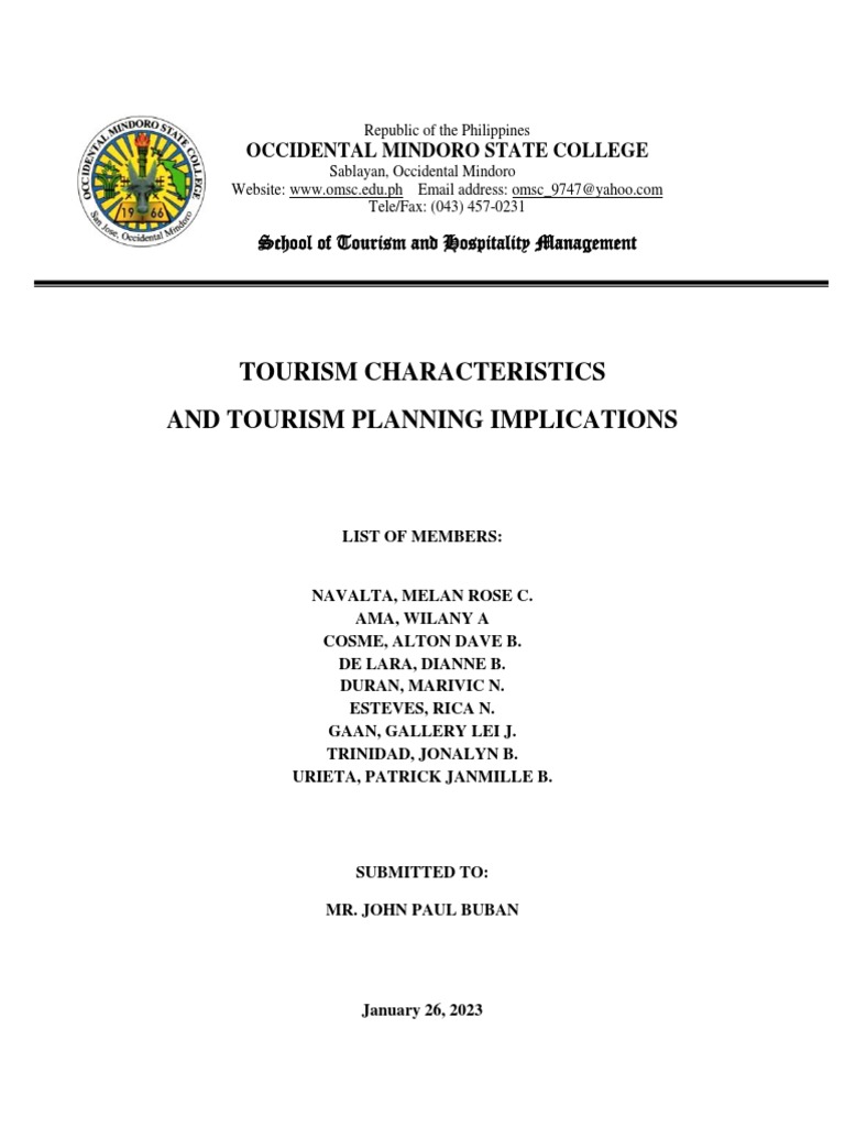 Group 3 Narrative Report (BSTM 2a) | PDF