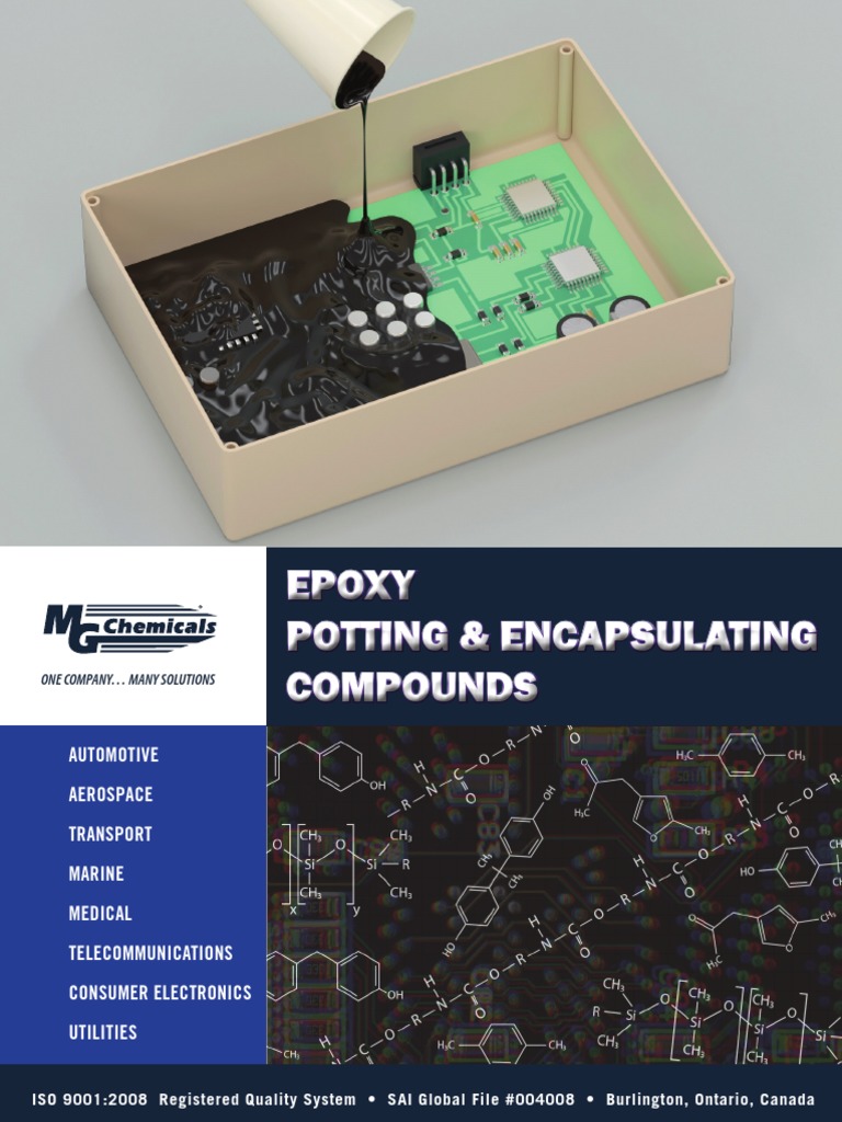 Epoxy Potting & Encapsulating Compounds Brochures | PDF | Epoxy | Secondary Sector Of The Economy