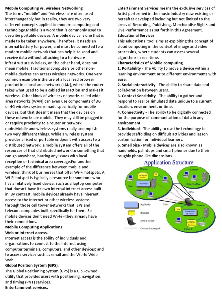 Mobile Computing | PDF | Computer Network | Internet Protocols