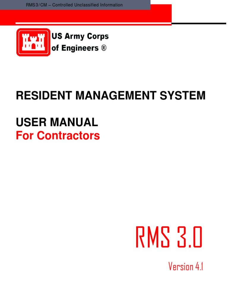 Rms Manual CM Jan2022 | PDF