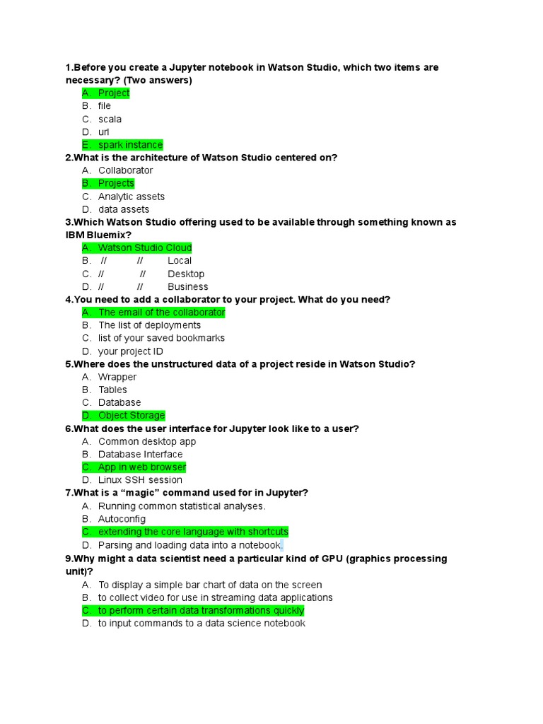 Questions Certif BigData | PDF | Apache Hadoop | Apache Spark