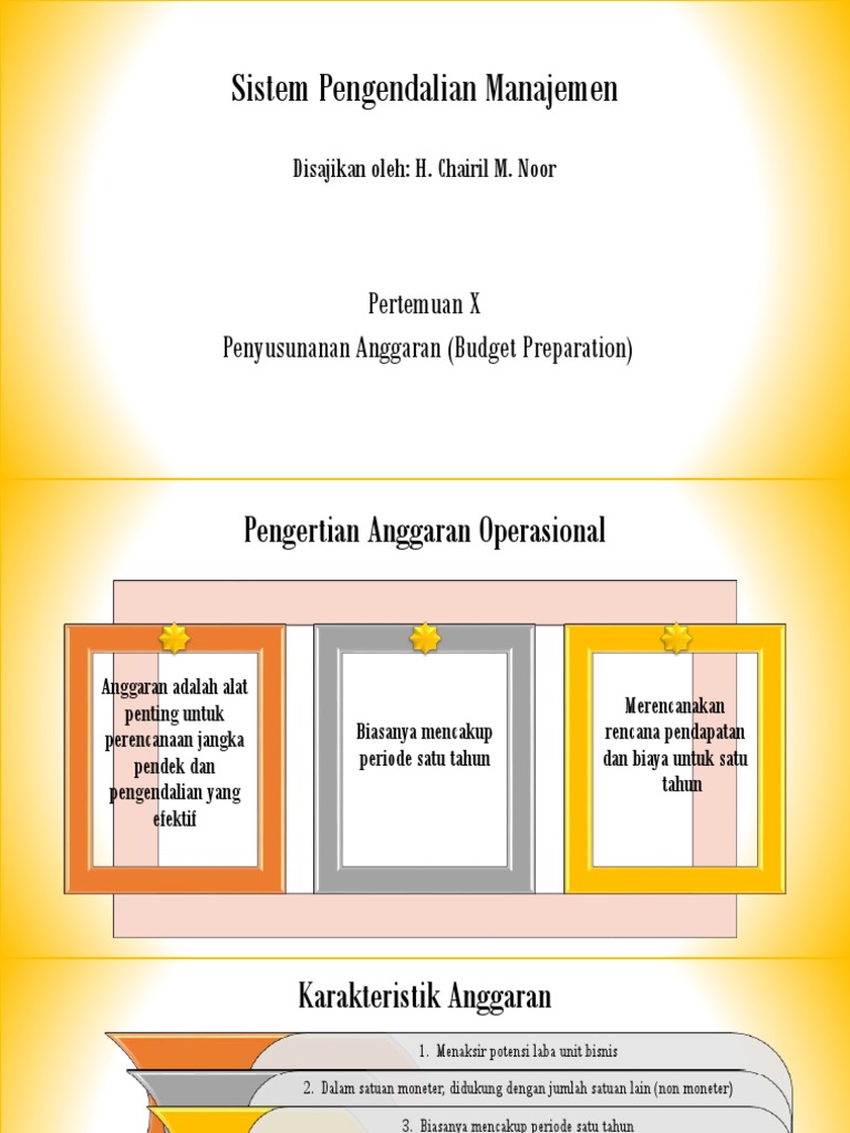 Pertemuan X Sistem Pengendalian Manajemen | PDF | Karier & Perkembangan | Bisnis