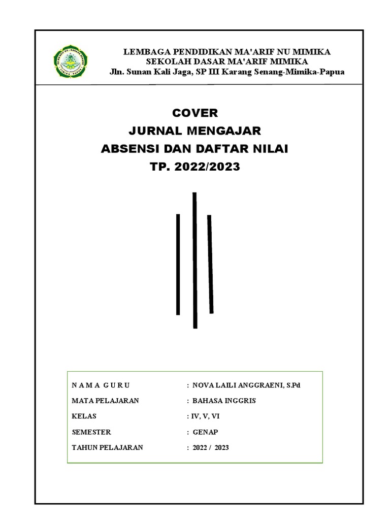 Cover Absen | PDF